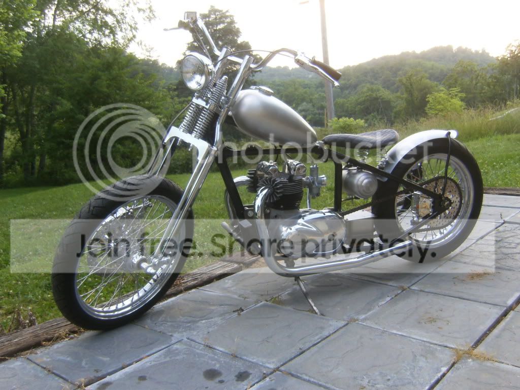 Latest build pic . | Triumph Rat Motorcycle Forums