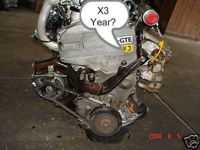 Need to know the years of these engines X3,Q1,Q3??? | MR2 Owners Club Forum