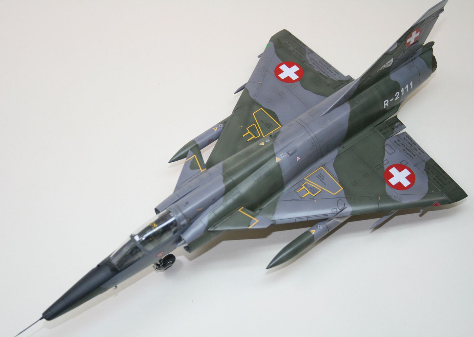 1/48 Kinetic Mirage IIIRS Swiss AF - Ready for Inspection - Aircraft ...