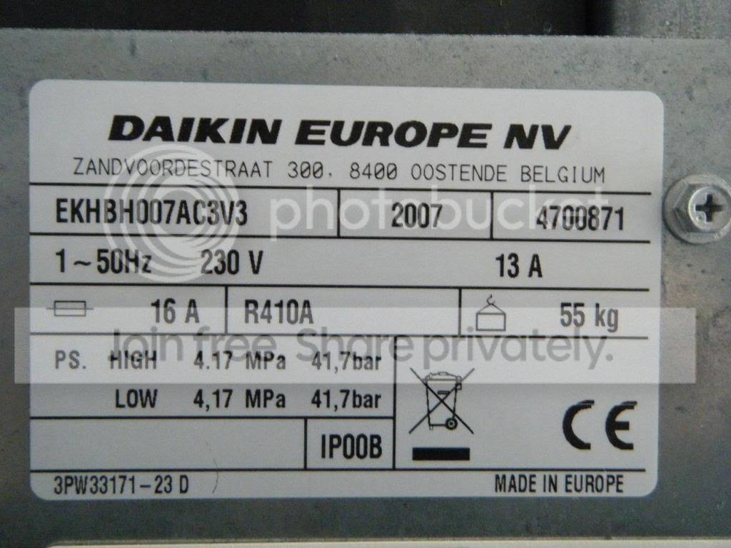 2007 Daikin Altherma, Air Con. Programmer vs Daikin schedulerCONFLICT ...