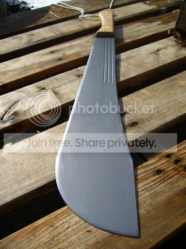 Heavily Customized Imacasa 18" Rozador Machete | BladeForums.com